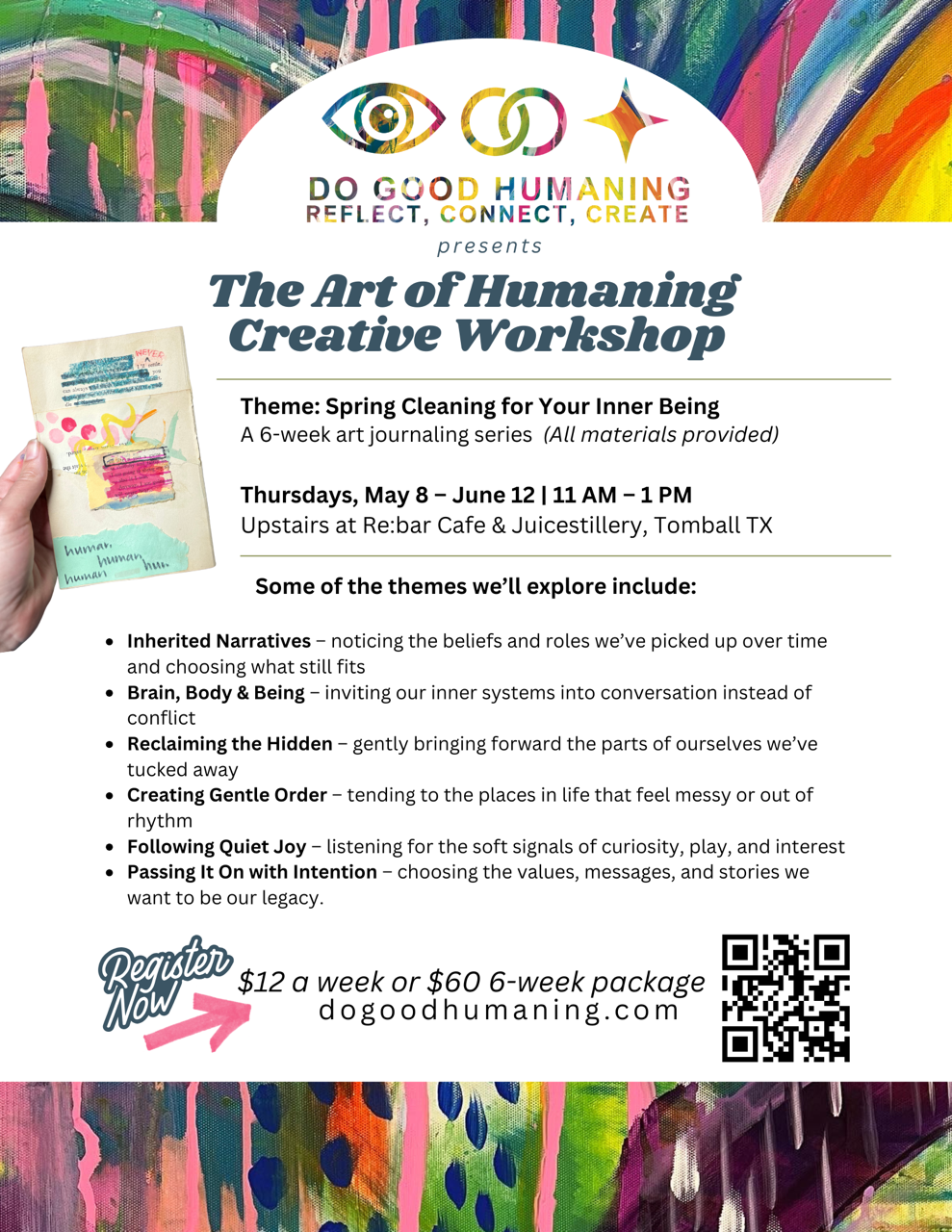 The Art of Humaning Weekly Workshop Sessions [Single or Weekly Availab ...